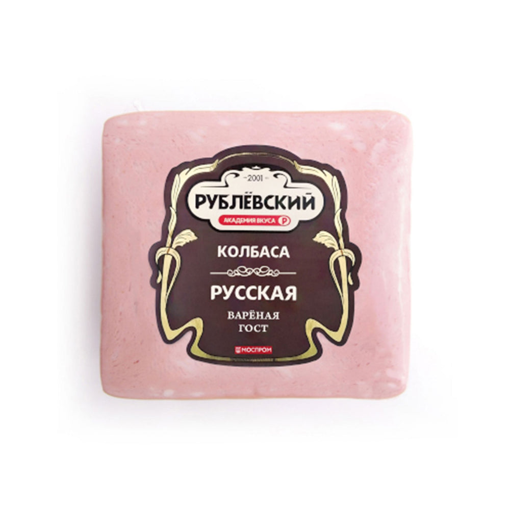 Cooked "Russian" sausage, GOST standard, Rublevsky, 400 g – ProStor.ae