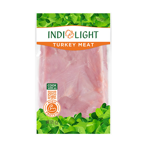 Frozen turkey breast fillet "Indilight" 500g – Prostor.ae – ProStor.ae