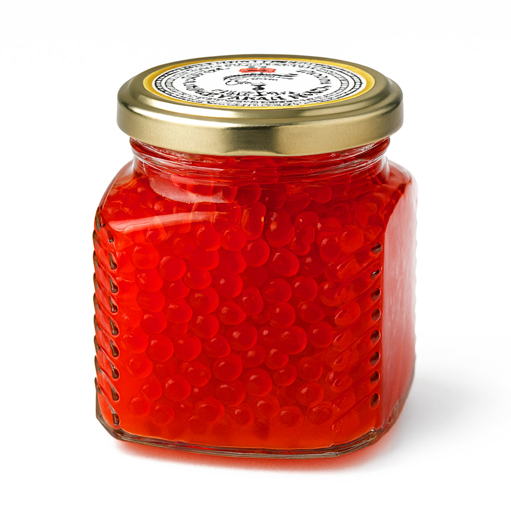 Red pink salmon caviar. Lunskoye Sea, 400g – ProStor.ae